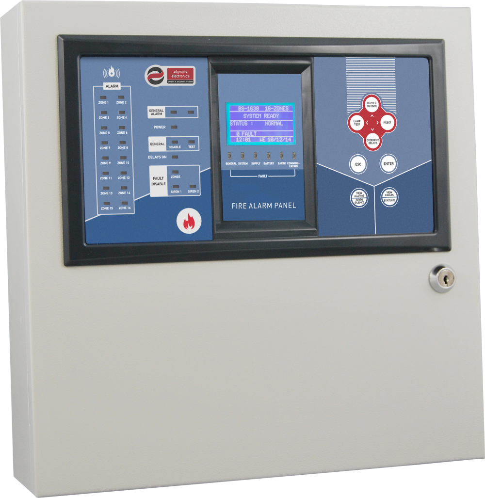 Fire Detection conventional panel BS-1646 | Olympia Electronics ...